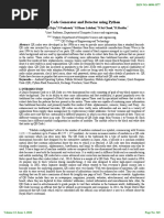 QR Code Final Report | PDF | Qr Code | Encryption