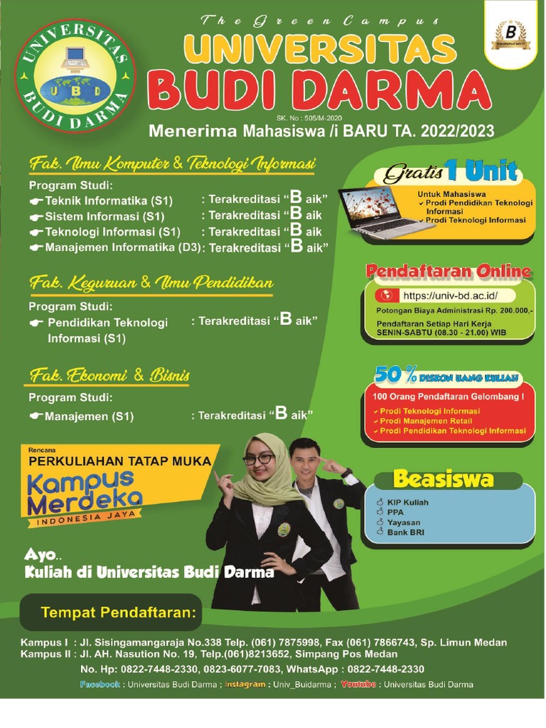 Brosur Budi Darma | PDF