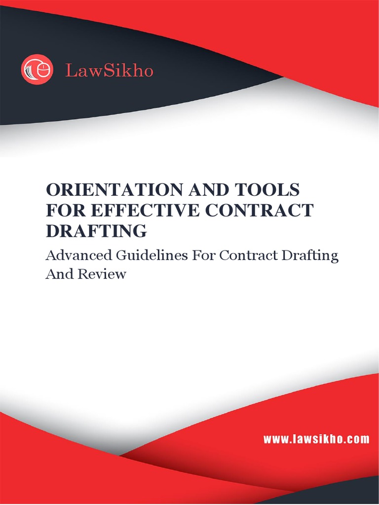 Advanced Guidelines For Contract Drafting and Contract Review | PDF ...