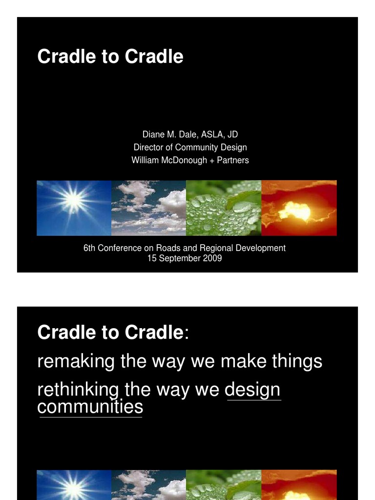 Cradle To Cradle by Diane Dale | PDF