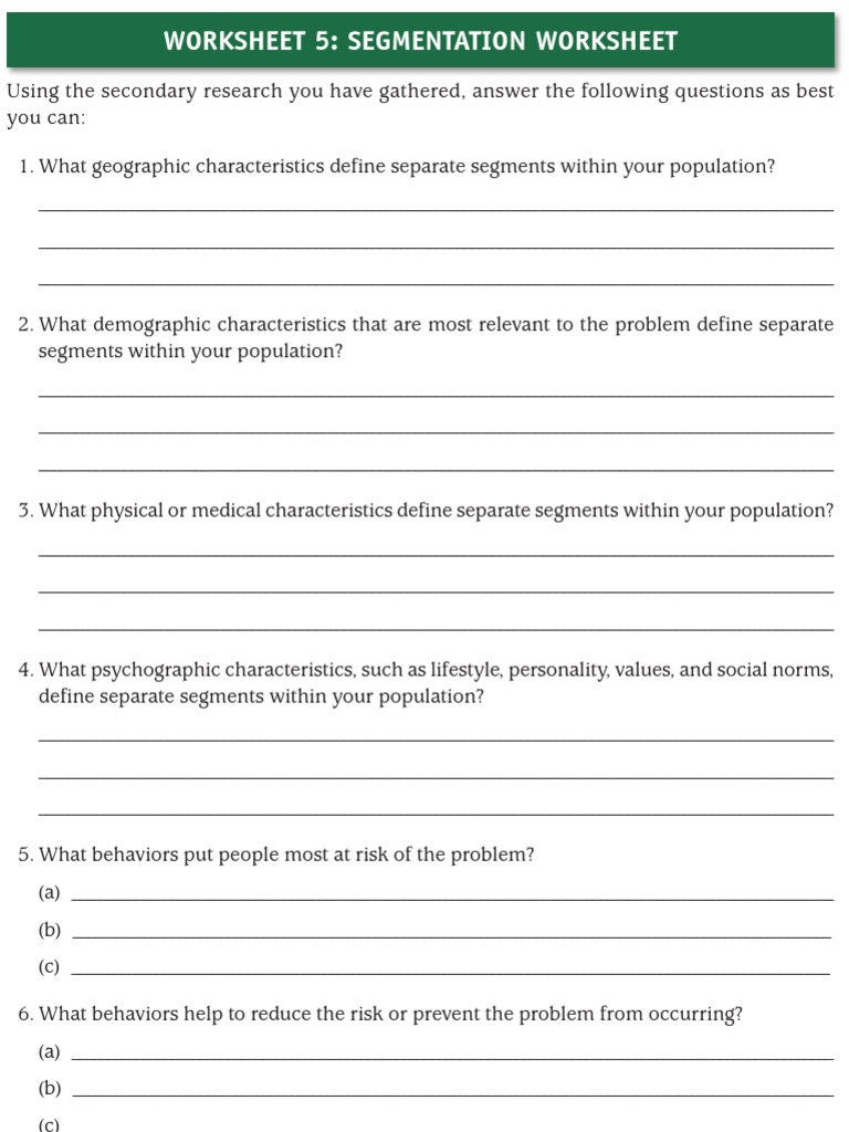 Hands On SM Worksheet 5 | PDF