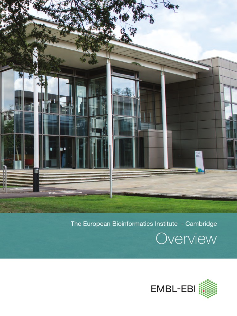 The European Bioinformatics Institute - Cambridge | PDF | Genomics ...