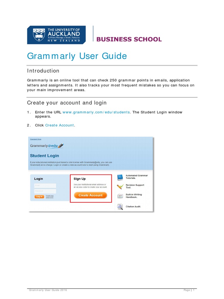 Grammarly User Guide | PDF | Login | Operating System Families