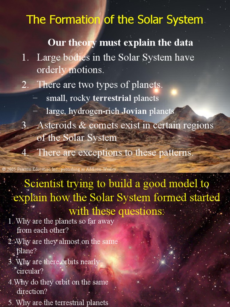 Solarsystem Formation | PDF | Planets | Formation And Evolution Of The ...