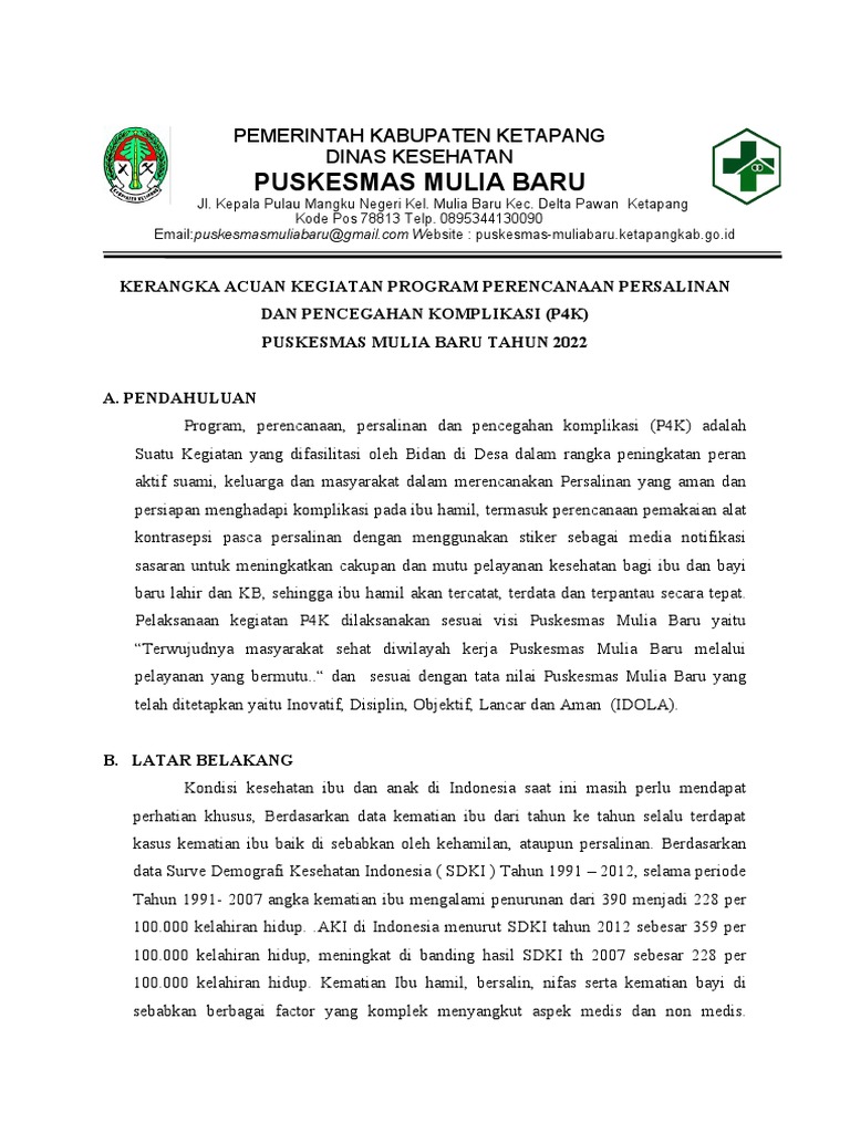 Kak P4K 2022 | PDF