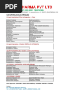 API Product List | PDF | Drugs | Rtt