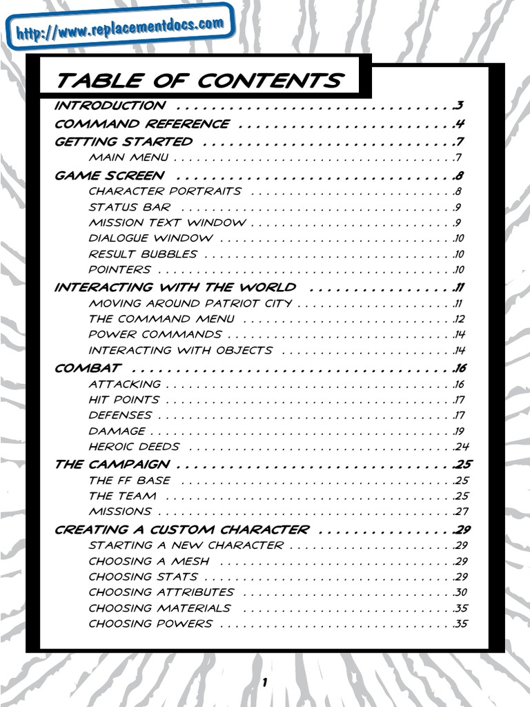 Freedom Force - Manual | PDF | Icon (Computing) | Cursor (User Interface)