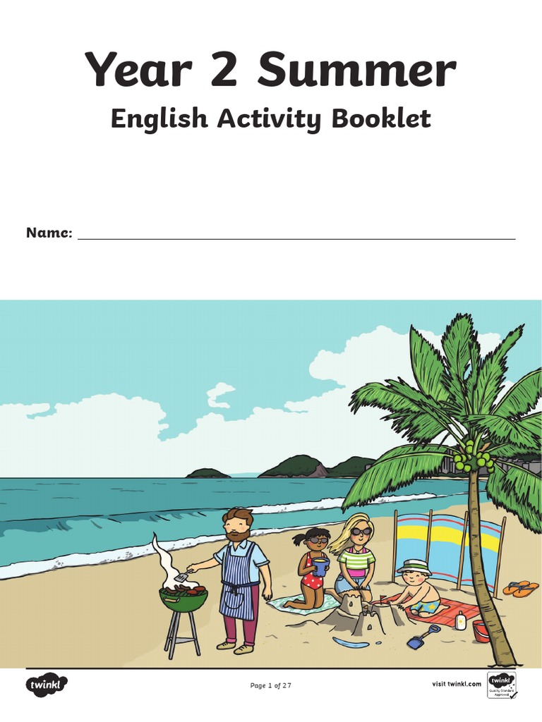 Year 2 Summer English Activity Booklet | PDF | English Language | Adverb