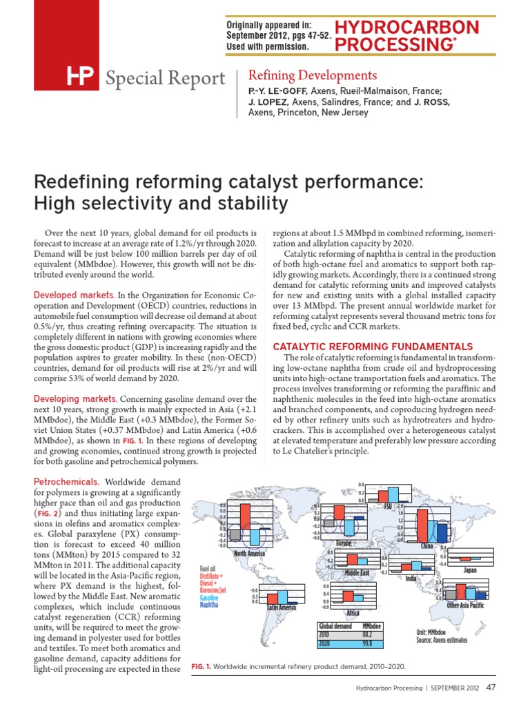 Special Report: Redefining Reforming Catalyst Performance: High ...