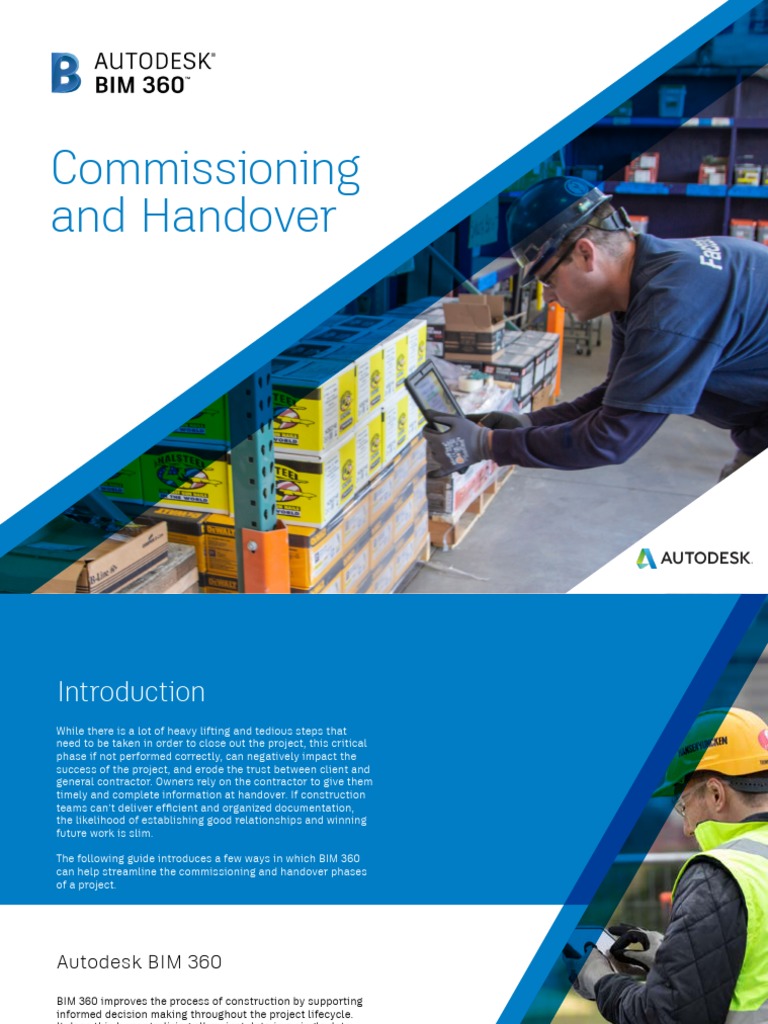 BIM360 Manual Commissioning-Handover | PDF | Barcode | Computer File