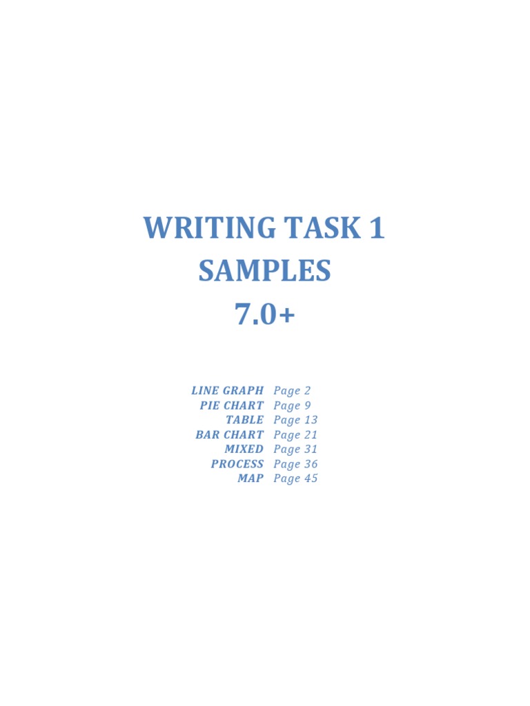 Writing Task 1 Samples 7.0 | PDF | Silk | Salmon