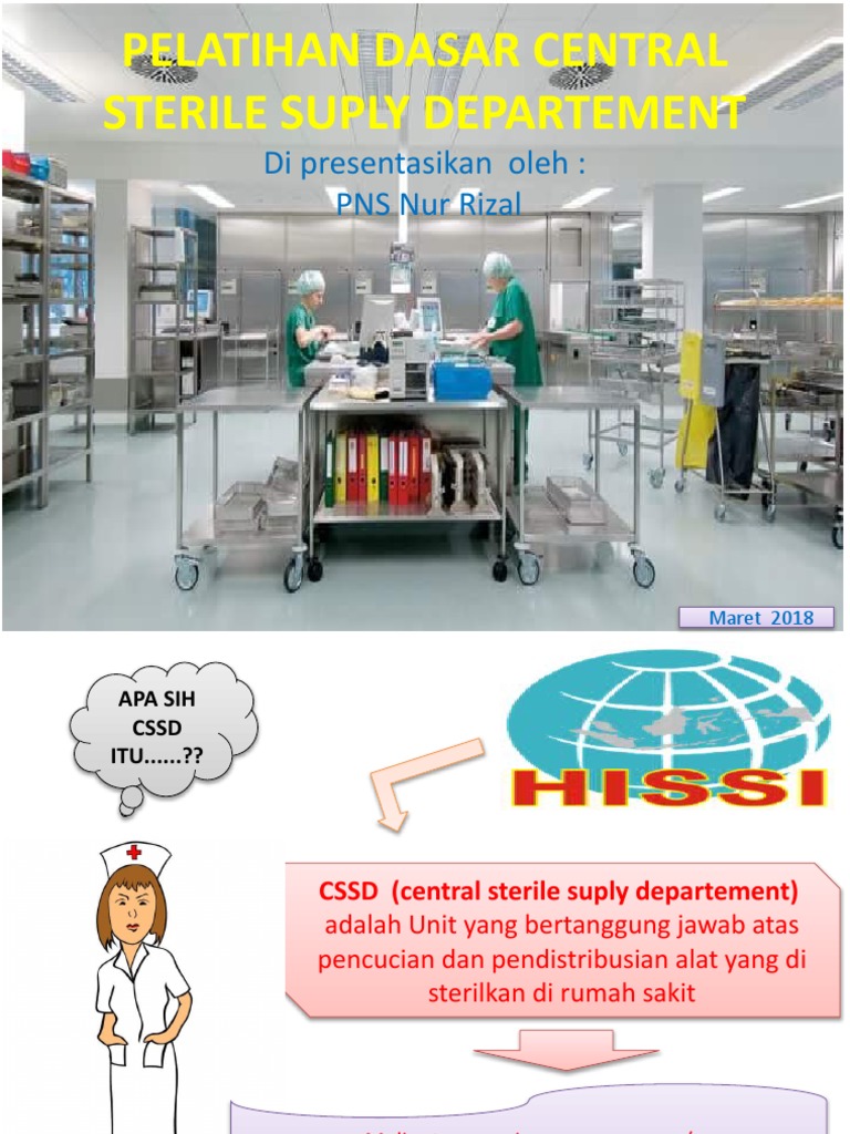 Presentasi Pelatihan Dasar CSSD | PDF