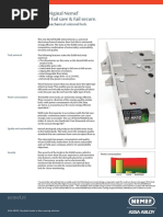 Abloy EL560/EL561 Electric Lock Specs | PDF | Equipment | Manufactured ...