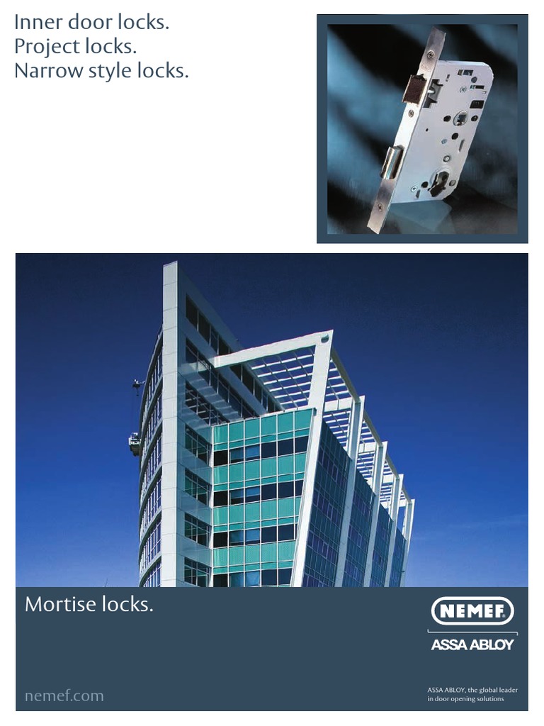 Overview of Nemef Mortise Locks | PDF | Door | Components