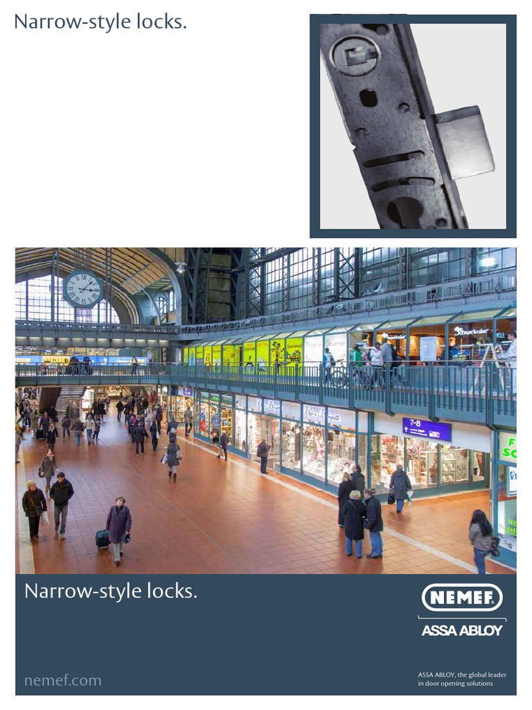 Nemef Narrow Style Locks | PDF | Door | Components