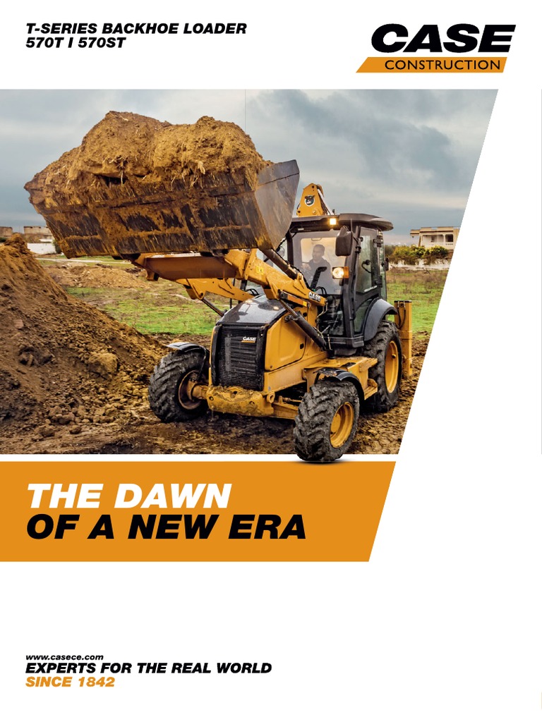 Case 570T TLB | PDF | Loader (Equipment) | Four Wheel Drive