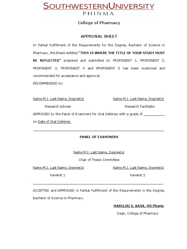 SAS1 - PHA 077 (Supplementary File) Final Thesis Manuscript Format and Guidelines - Clean ...
