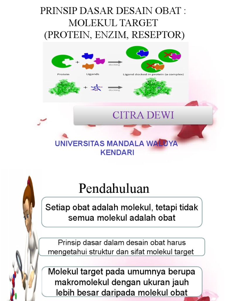 Desain Obat: Molekul Target Utama | PDF