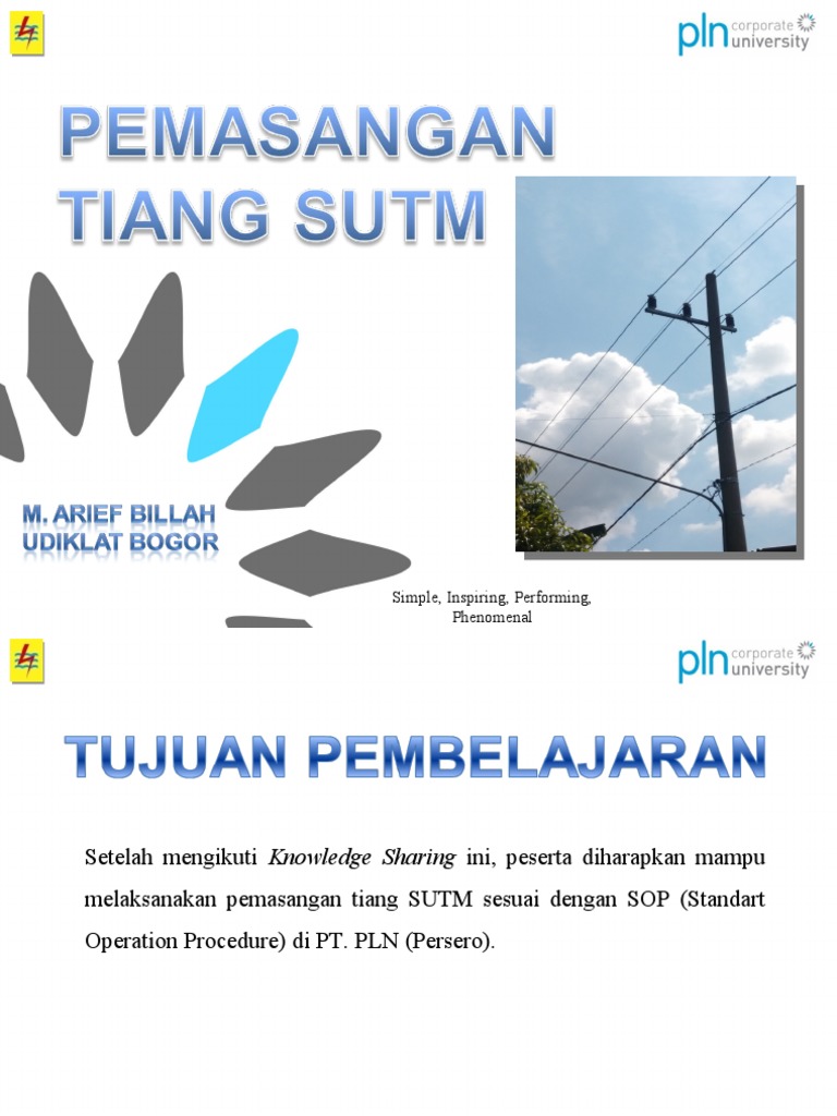 Pemasangan Tiang SUTM Beton | PDF