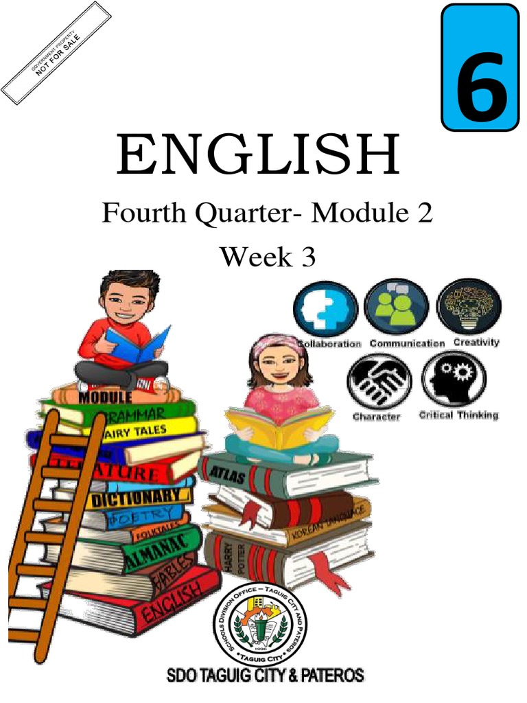 English 6 q4 Module2 Week 3 Approved For Printing | PDF | Adverb ...
