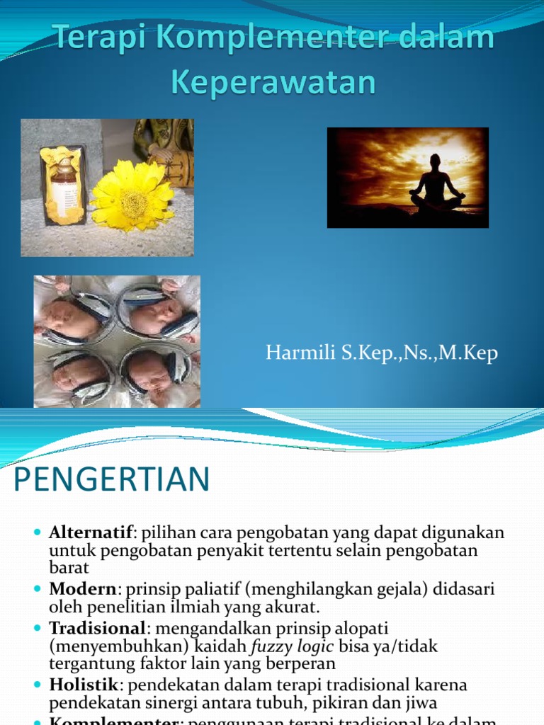 Terapi Komplementer | PDF