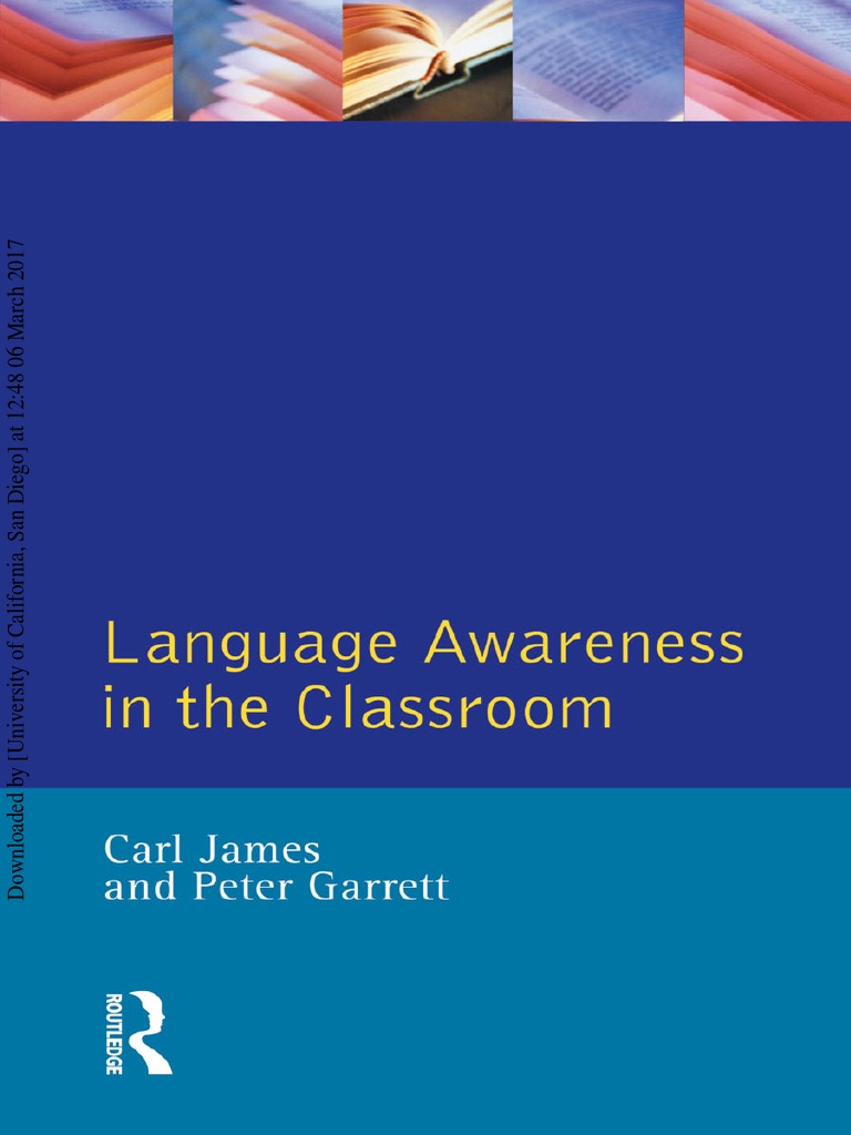 Language Awareness in The Classroom 1991 | PDF | Foreign Language ...