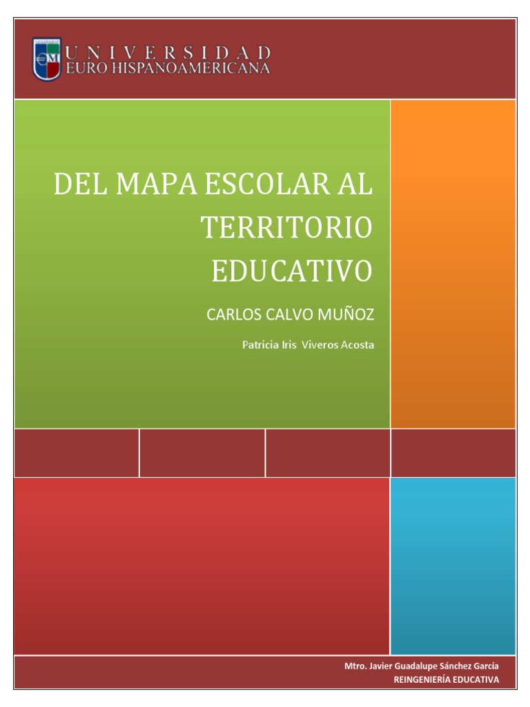 Del Mapa Escolar Al Territorio Educativo | PDF | Aprendizaje | Plan de ...