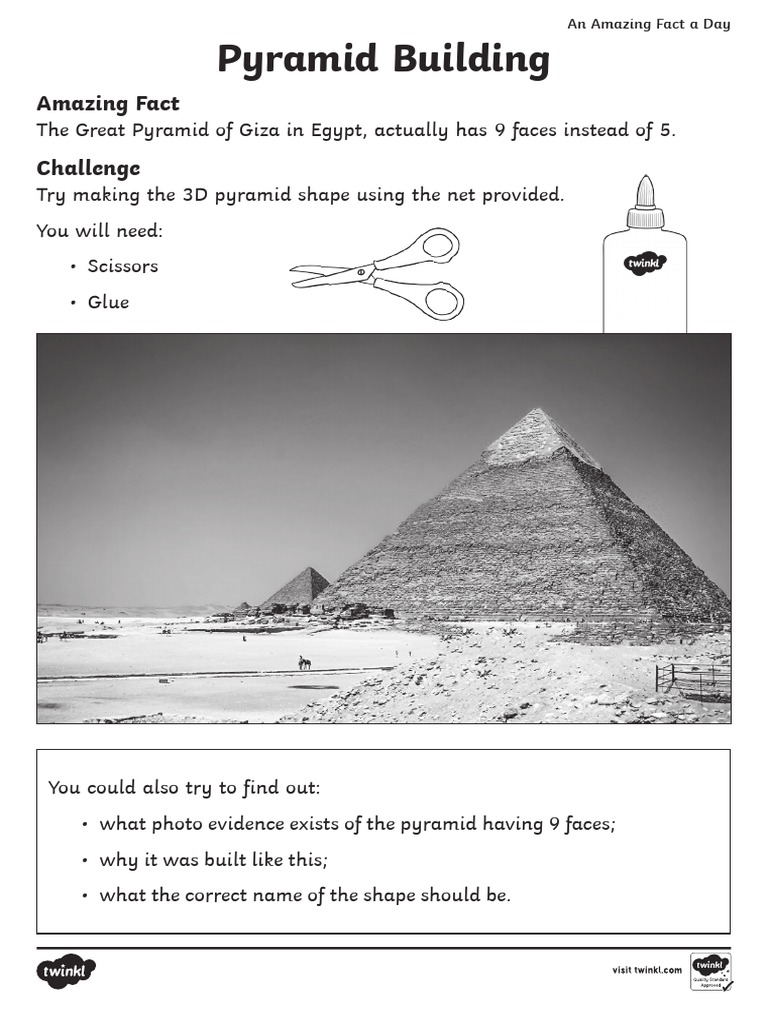 t2 T 16905 Pyramid Building Activity Sheet | PDF