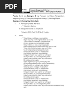 Mga Balangkas NG Pagsusuri | PDF
