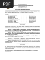 Barangay Budget Preparation Form No 2 | PDF | Expense | Economies