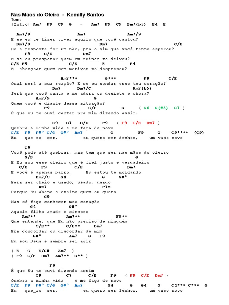 Nas Mãos Do Oleiro Kemilly Santos Pdf