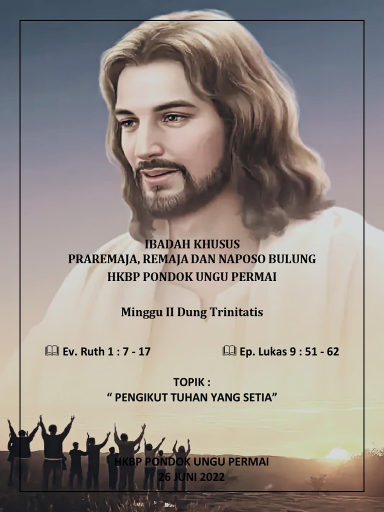 Buku Acara Ibadah Khusus HKBP Pondok Ungu Permai - 26 Juni 2022 - Ok | PDF | Kajian Bahasa Asing