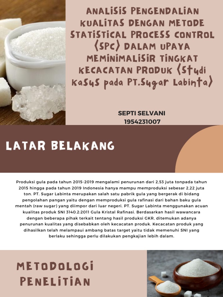 Statistical Process Control for Quality Improvement: A Case Study at PT ...