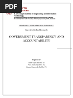 Transparency & Accountability | PDF | Transparency (Behavior ...