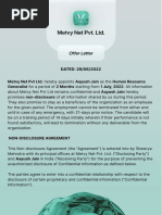 DPO - Template Appointment Letter | PDF | Public Sphere | Government