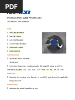 AWWA Flange Specifications and Dimensions | PDF | Screw | Nut (Hardware)