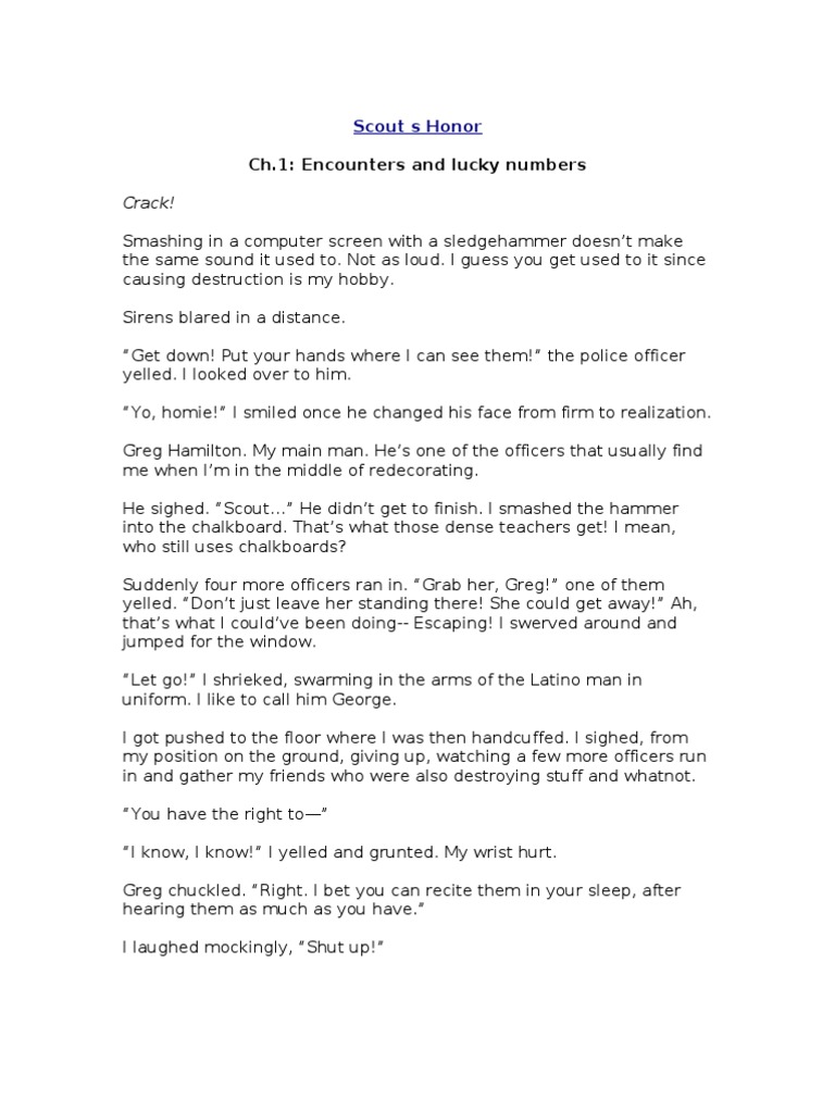 Scout's Honor | PDF