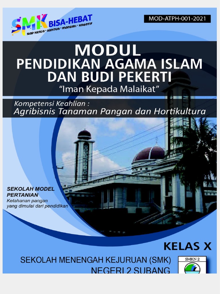 Modul PABP Kelas X - Iman Kepada Malaikat | PDF