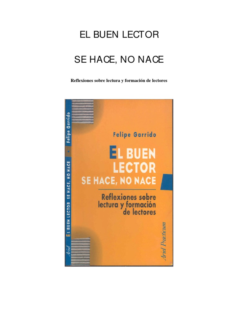 El Buen Lector | PDF | Lectura (proceso) | México