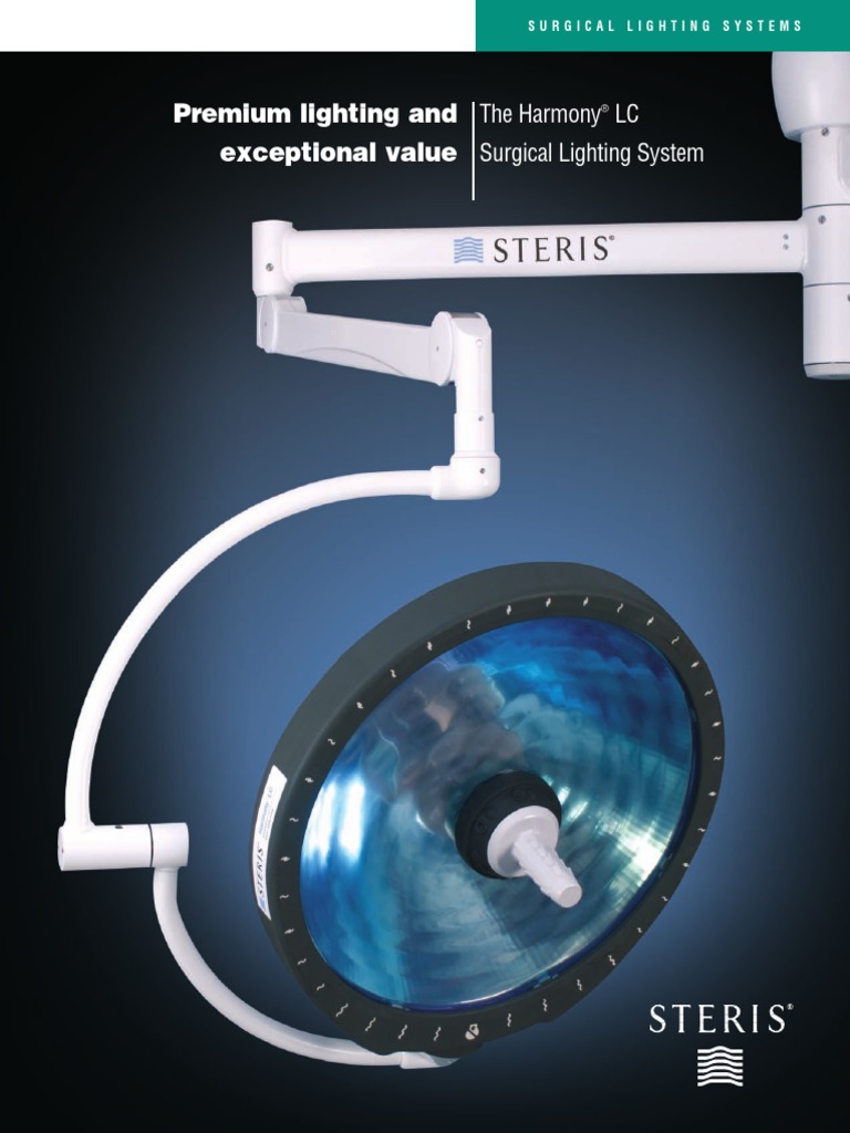 Steris Harmony Manual | PDF | Lighting | Computer Monitor