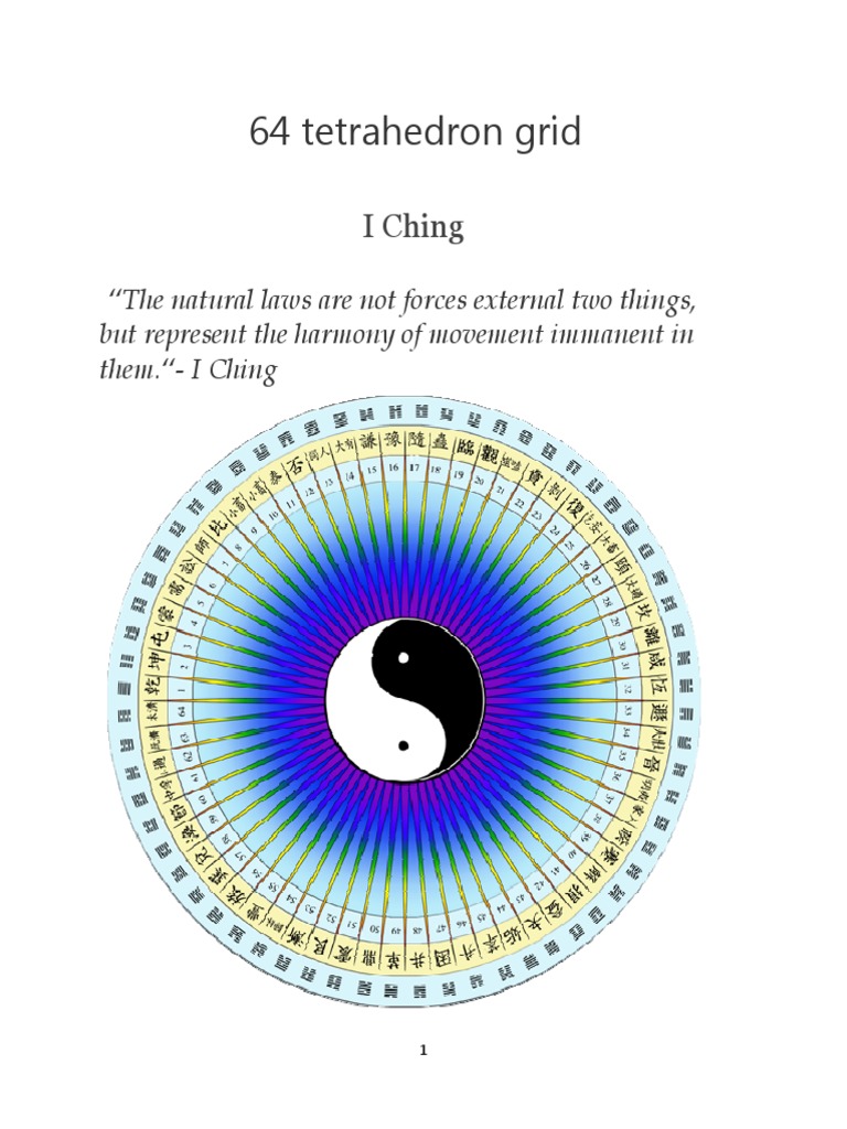 64 Tetrahedron Grid Pdf Spacetime Stars