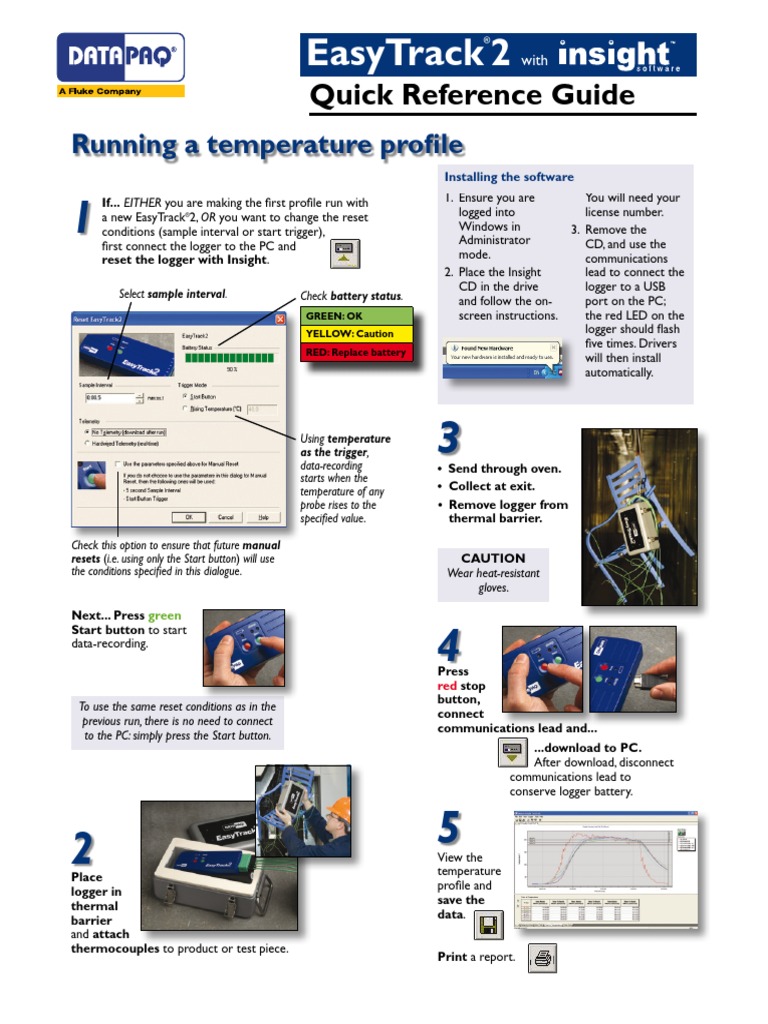 Easytrack 2: Quick Reference Guide | PDF | Application Software ...