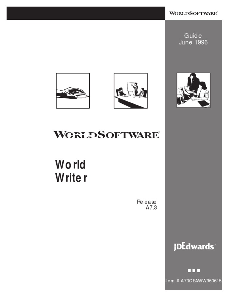 World Writer: Guide June 1996 | Download Free PDF | Parameter (Computer ...