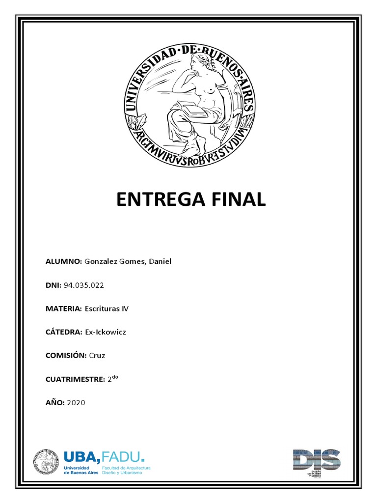 EAIV - GONZALEZ GOMES, DANIEL - TP2 - ENTREGA FINAL - Versión PDF | PDF