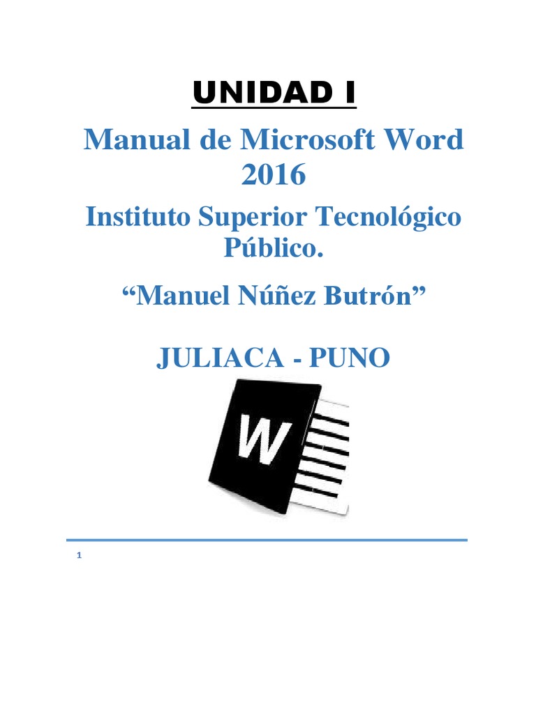 Manual de Microsoft Word 2016 | PDF | Memoria USB | Microsoft