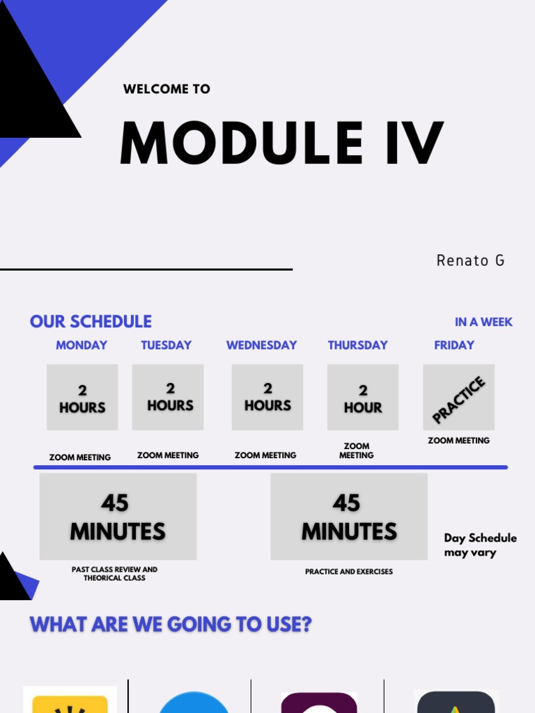 Module IV | PDF | Test (Assessment) | Homework
