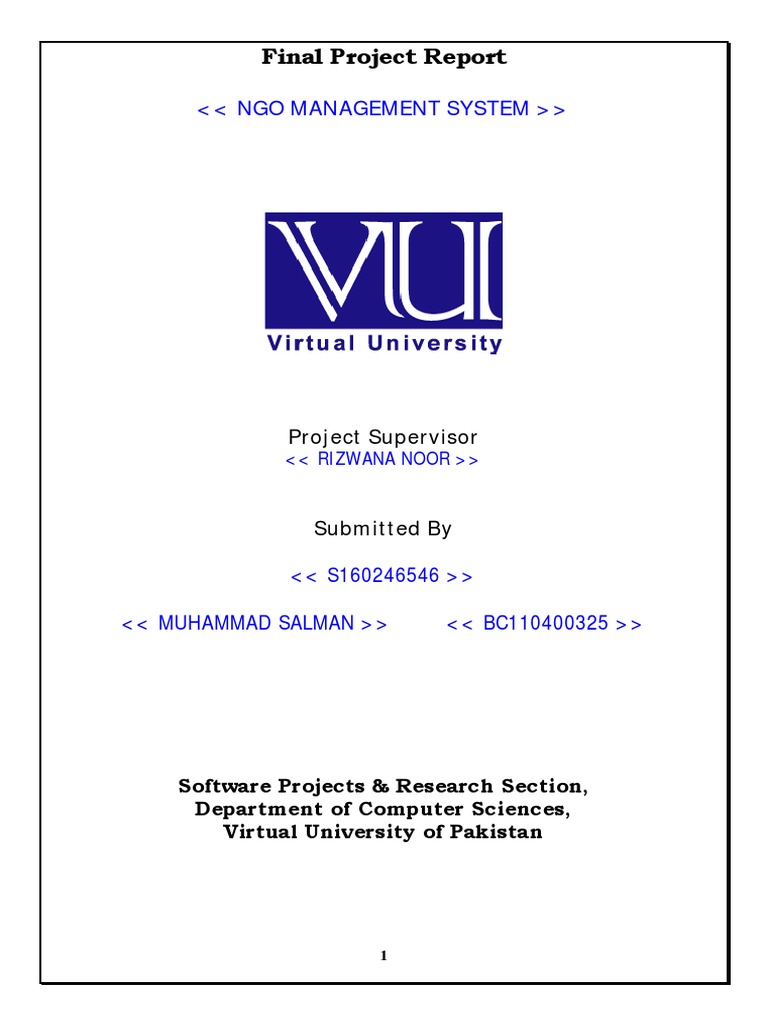 NGO Management System Documentation PDF | PDF | Software Development Process | Application Software