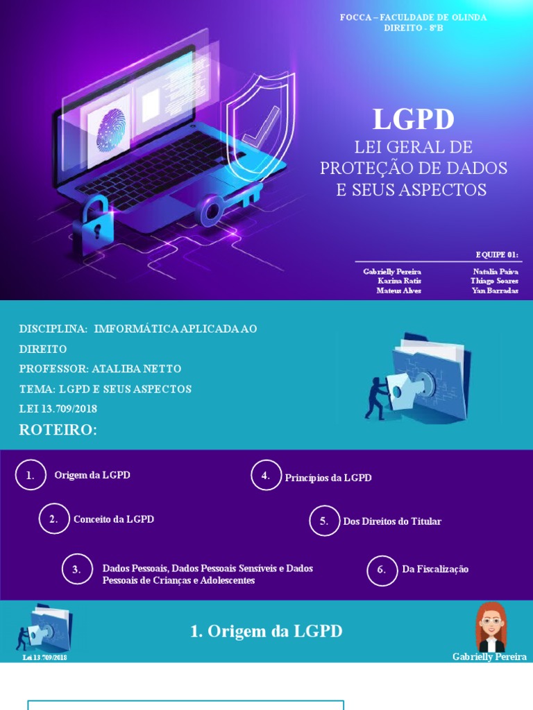 LGPD e Seus Aspectos | PDF | Privacidade de informações | Governo
