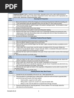 Measuring Basic Observations: OSCE Checklist | PDF | Pulse | Blood Pressure