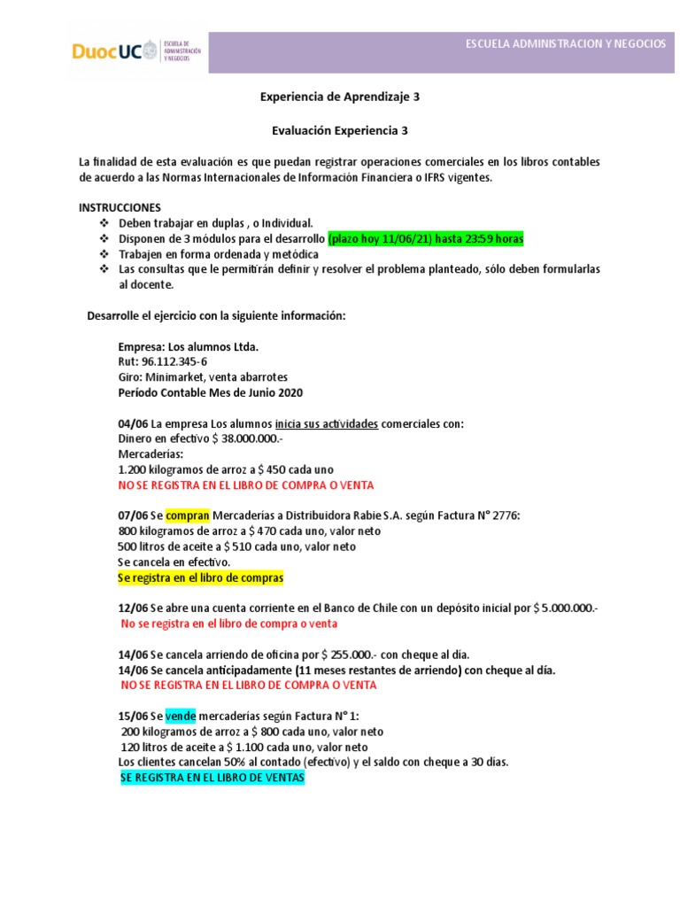 RA5 Act3 Evaluacion Exp3 | PDF | Pagos | Tarjeta de débito